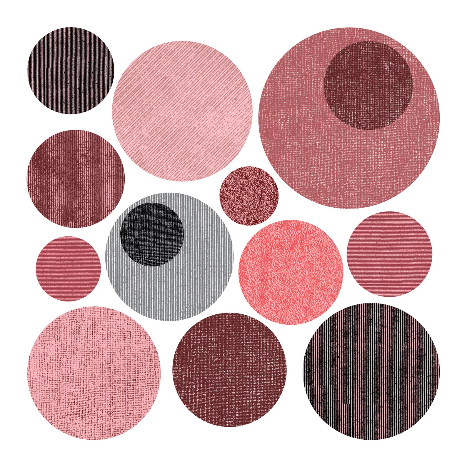 Geo Artwork 3D Canvas Print 2 Sizes Ready to Hang Circles - Etsy