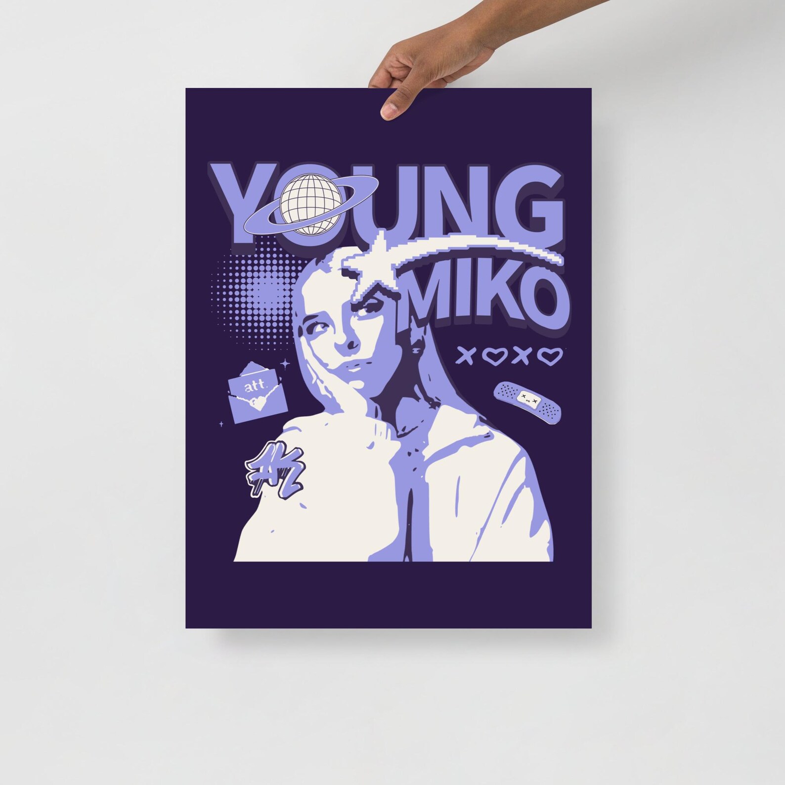 Young Miko Poster | Young Miko Y2K Poster | Young Miko Wall Decor ...