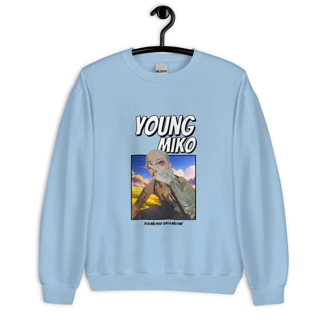Young Miko "más Fina" Comic Crewneck - Etsy