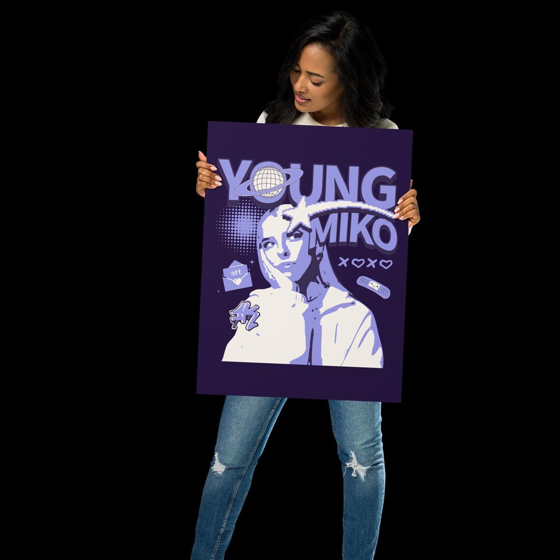 Young Miko Poster | Young Miko Y2K Poster | Young Miko Wall Decor ...