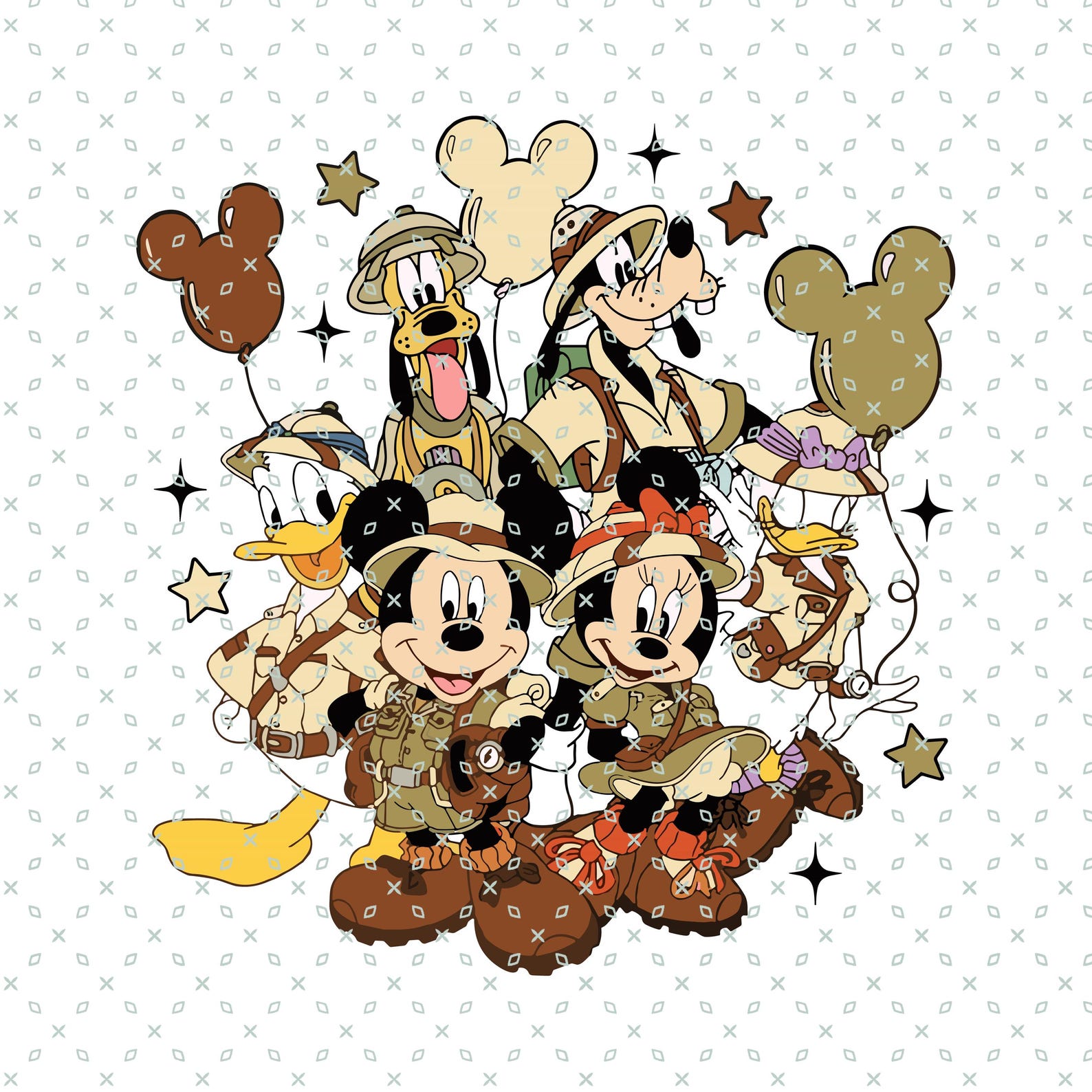 Mickey Animal Kingdom Png, Animal Kingdom Mickey and Friends, Animal ...