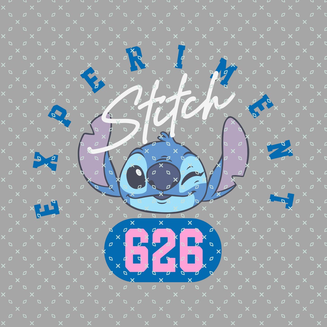 Experiment Stitch 626 Png, Magic Kingdom Stitch Png, Magic Kingdom 626 ...