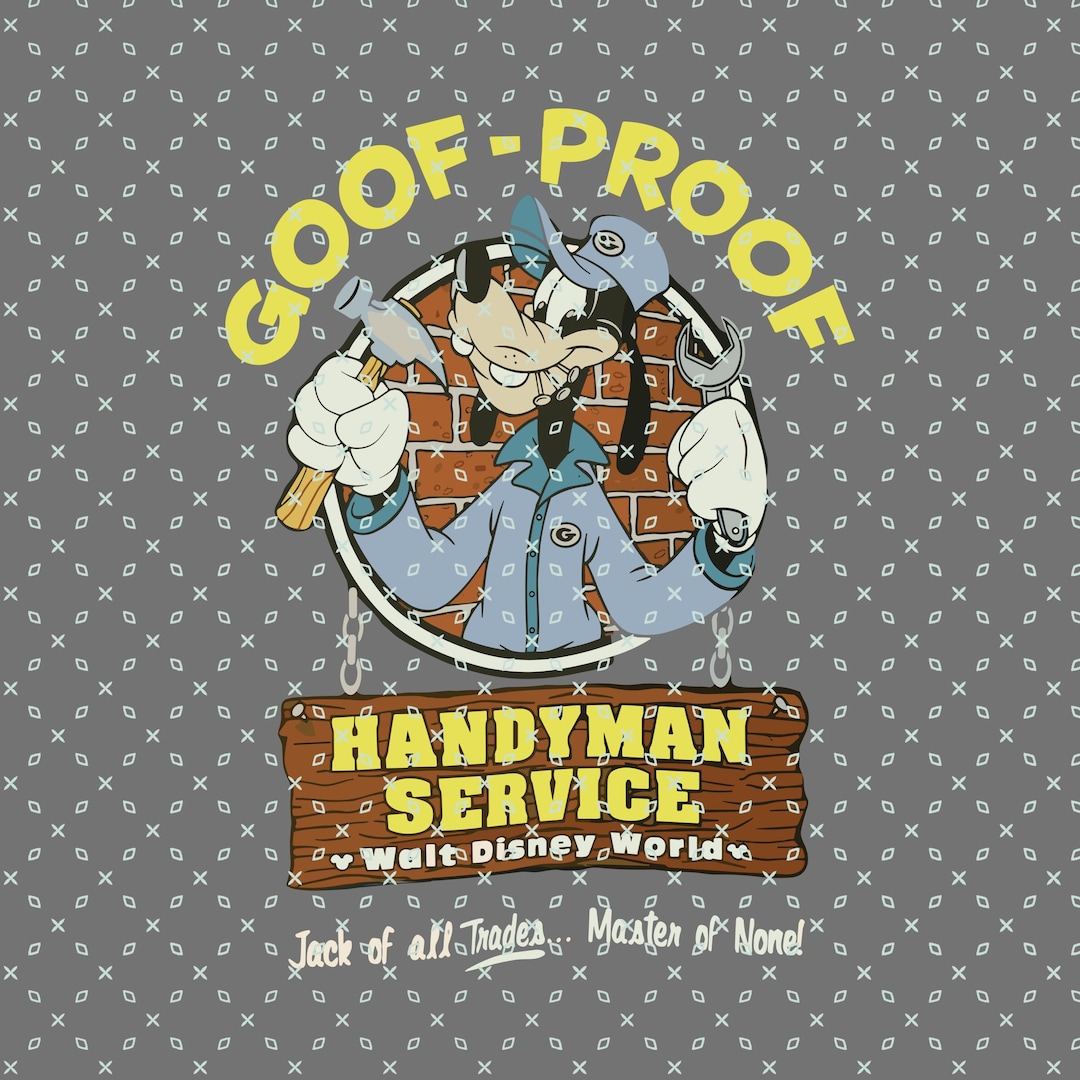 Retro Mickey and Friends, Goof Proof Handyman Service, Mickey and Best ...