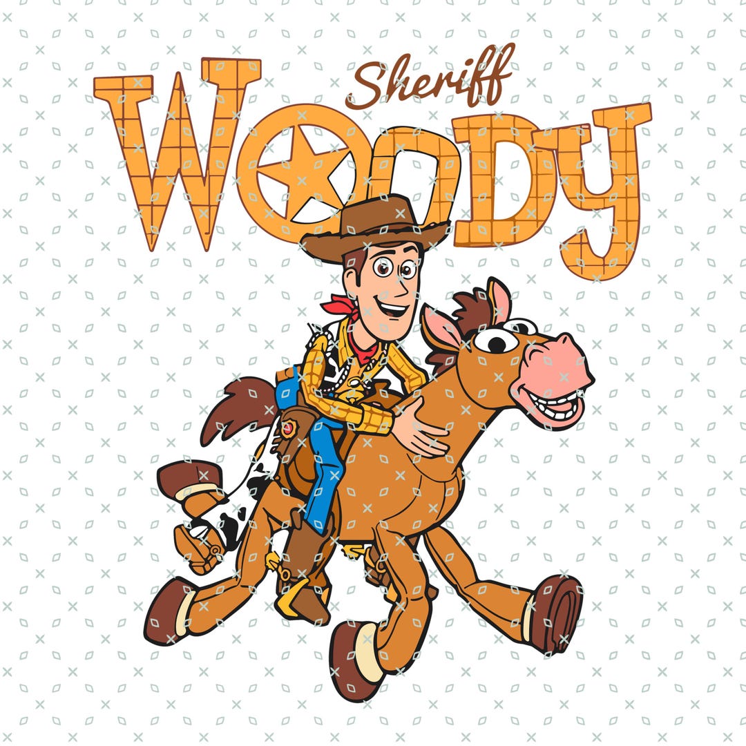 Retro Toy Story PNG File, Vintage Toy Story Digital Download, Woody ...