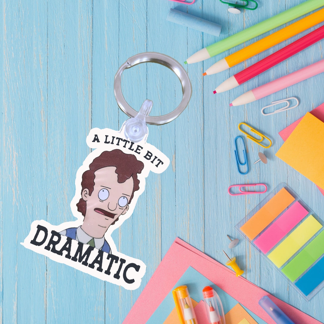 Bobs Burgers Keychain, Mr. Ambrose Gift, Bobs Burgers Gift, Cartoon ...