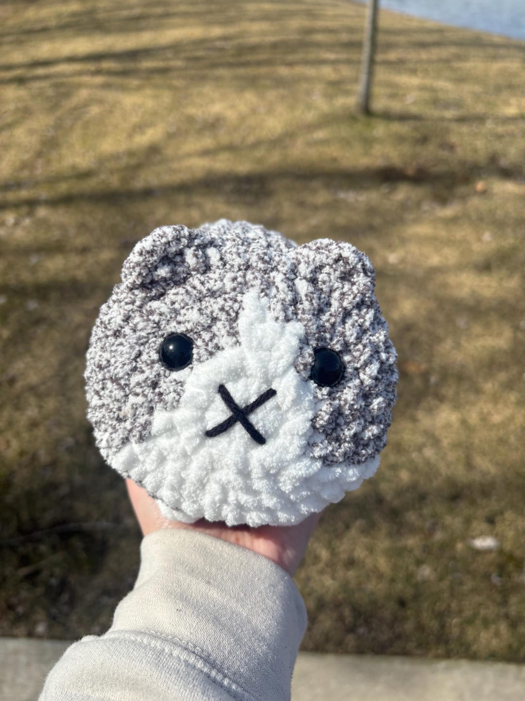 Crochet Cat Loaf Plushie Amigurumi Handmade Stuffed Animal - Etsy