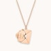 Titanium Steel Love Letter Envelope Necklace, I Love You Pendant ...