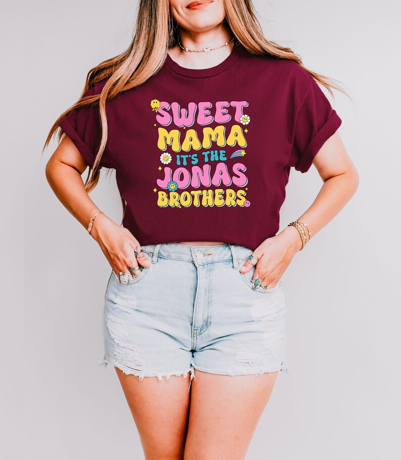 Jonas Brothers 20th Anniversary Tour 2025 Shirt, Sweet Mama Retro ...