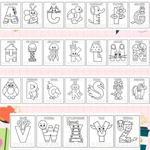 Tracing Alphabet Coloring Book for Kids | ABC Letter Tracing Coloring ...