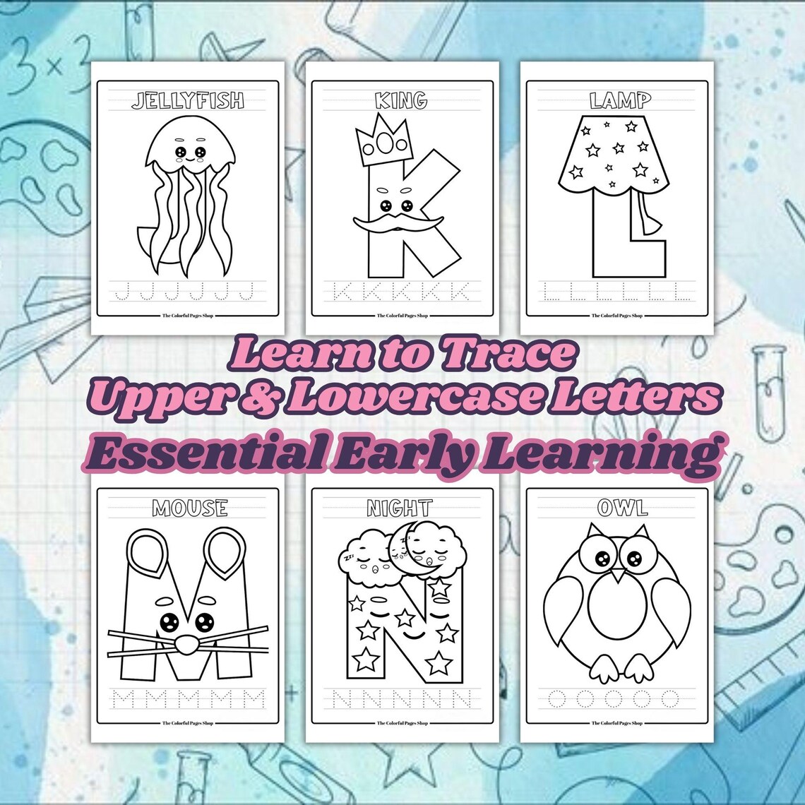 Tracing Alphabet Coloring Book for Kids | ABC Letter Tracing Coloring ...