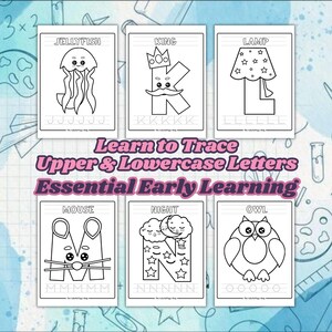 Tracing Alphabet Coloring Book for Kids | ABC Letter Tracing Coloring ...