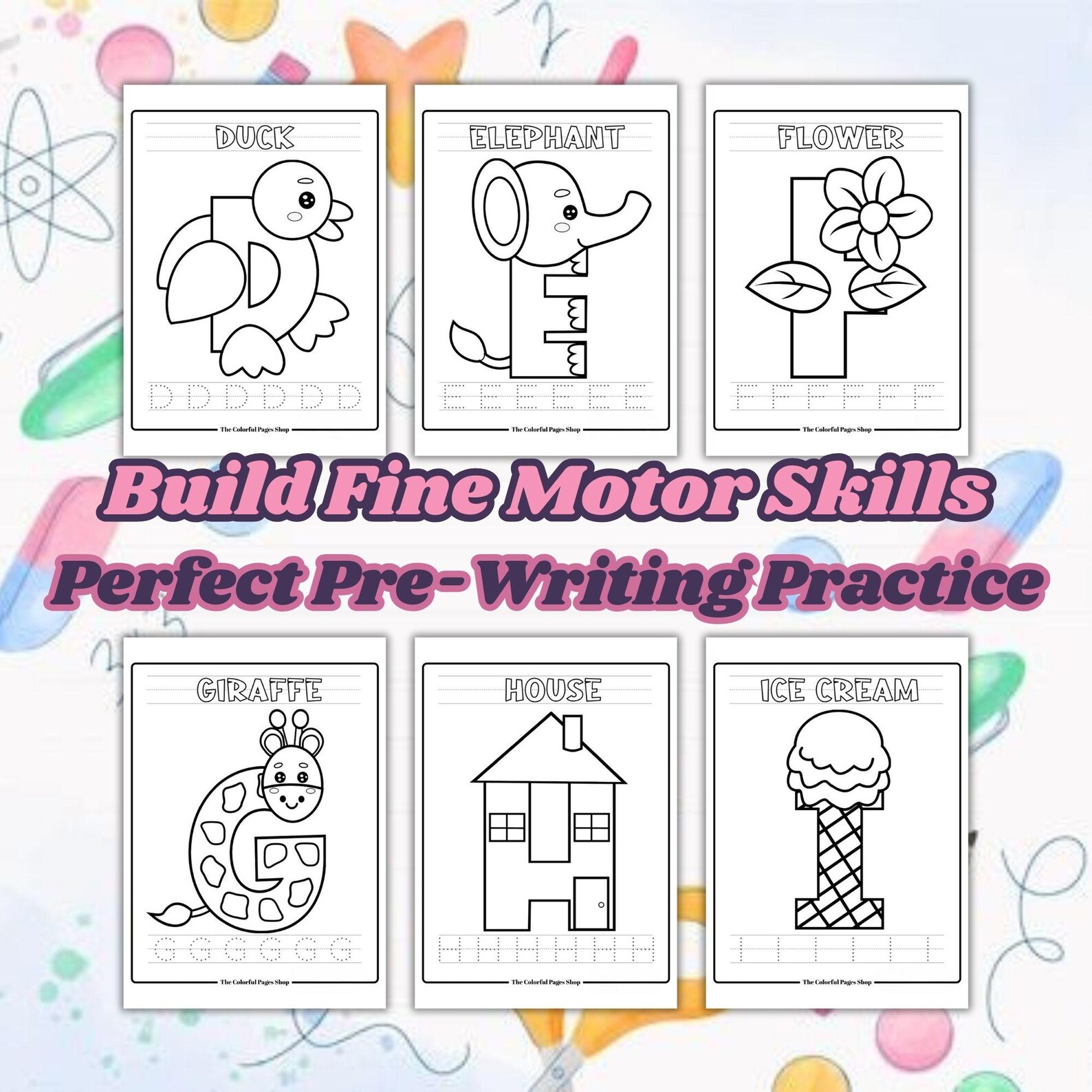 Tracing Alphabet Coloring Book for Kids | ABC Letter Tracing Coloring ...