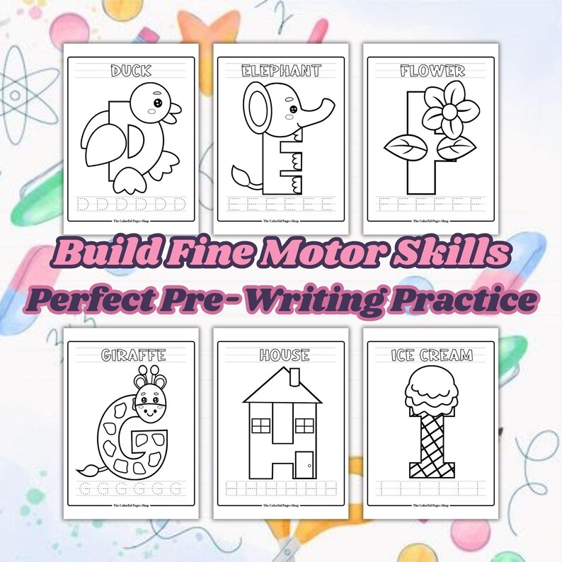 Tracing Alphabet Coloring Book for Kids | ABC Letter Tracing Coloring ...