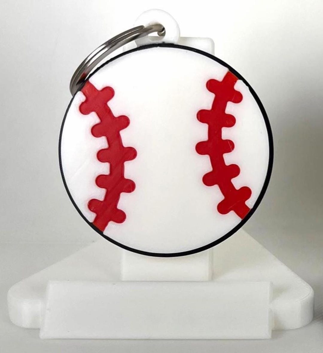 Baseball Bag Tag | Baseball Keychain | Sports Zipper Pull | Gift for ...