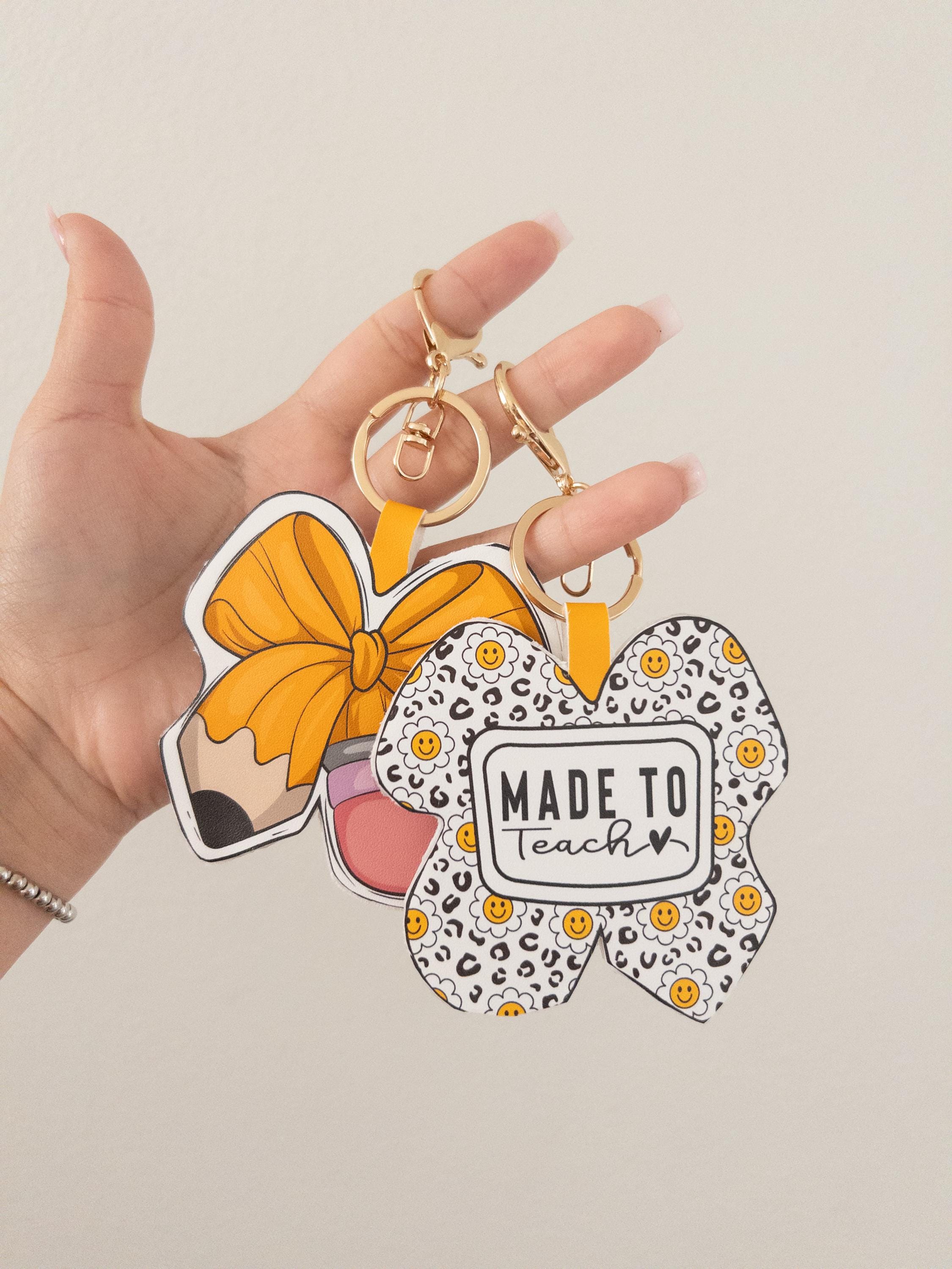 Teacher Appreciation/back to School Keychains - Etsy