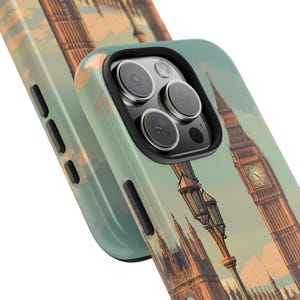 London Tower Bridge Phone Case: Big Ben Art, Customizable, Durable - Etsy