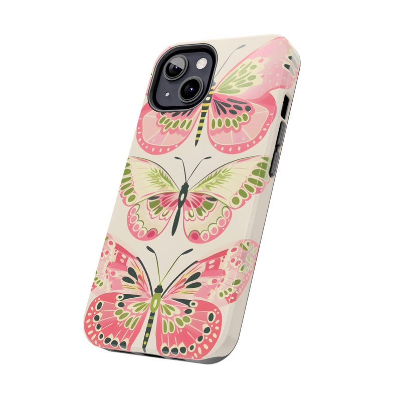 Pink Butterfly Phone Case: Impact Resistant, Summer Design - Etsy