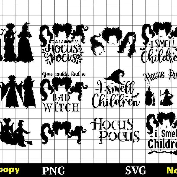 Sanderson Sister Silhouette - Etsy