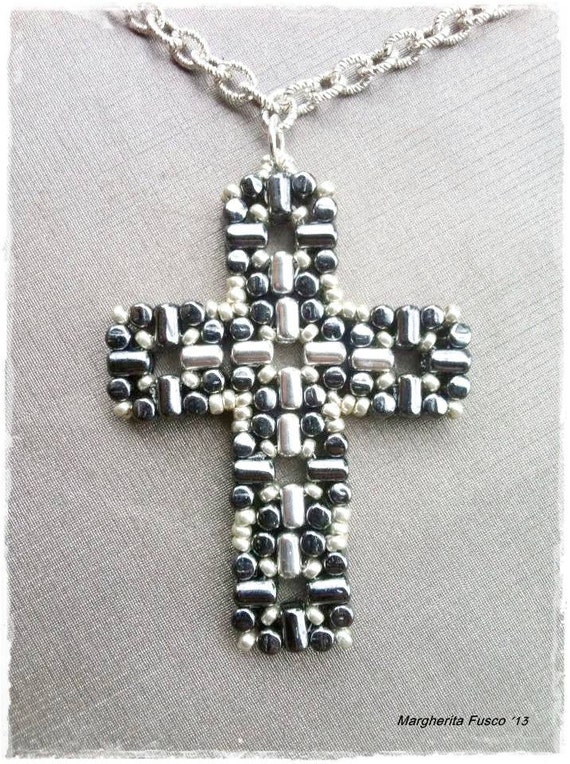 Cross Necklace Tutorial