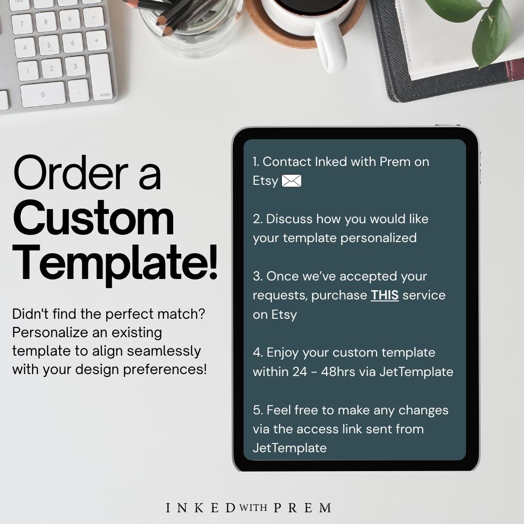 Custom Card/invitation/poster Template - Etsy