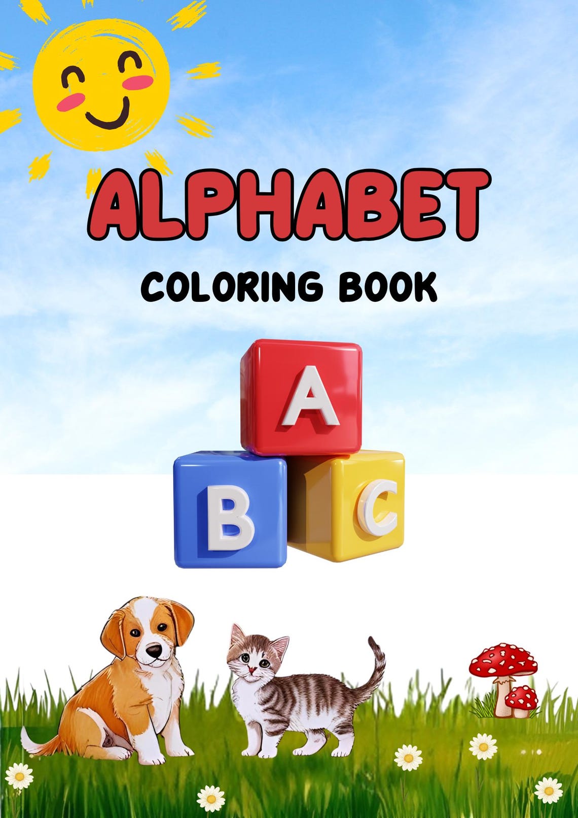 26 Pages to Learn the English Alphabet, With Illustrations for Each ...