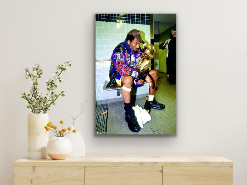Kobe Championship Shower Photo - Etsy