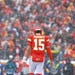 Patrick Mahomes in the Snow, NFL Chiefs - Etsy
