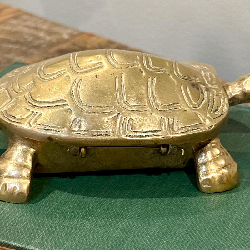 Brass Turtles - Etsy