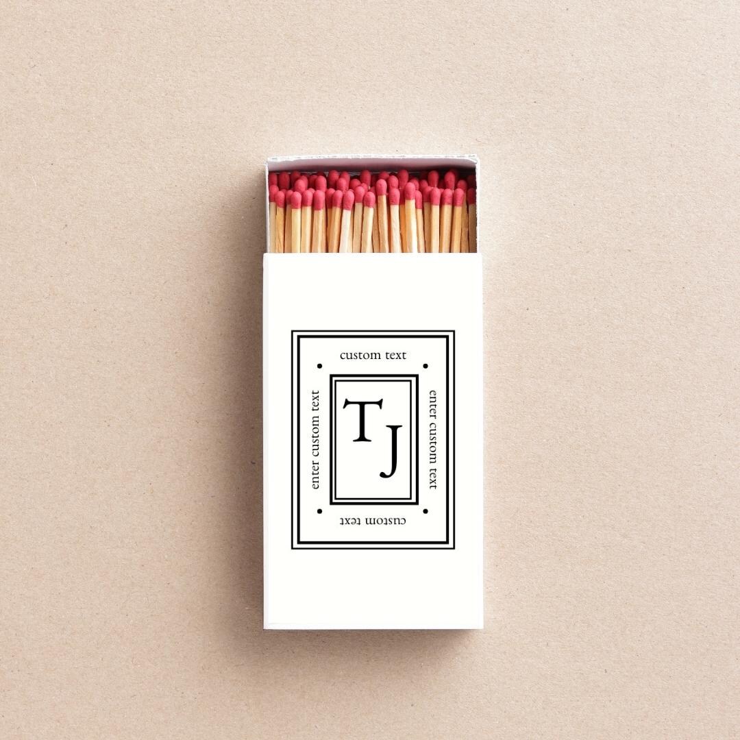 Personalized Matchbox Template – Custom Logo Design (digital File) - Etsy
