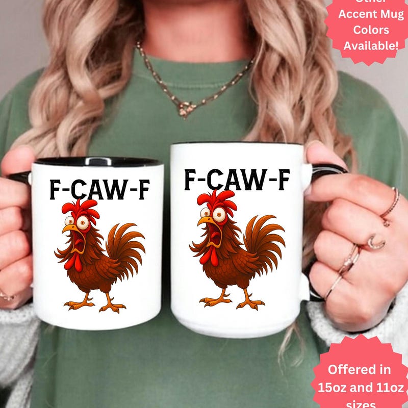 F Caw F Coffee Cup - Etsy