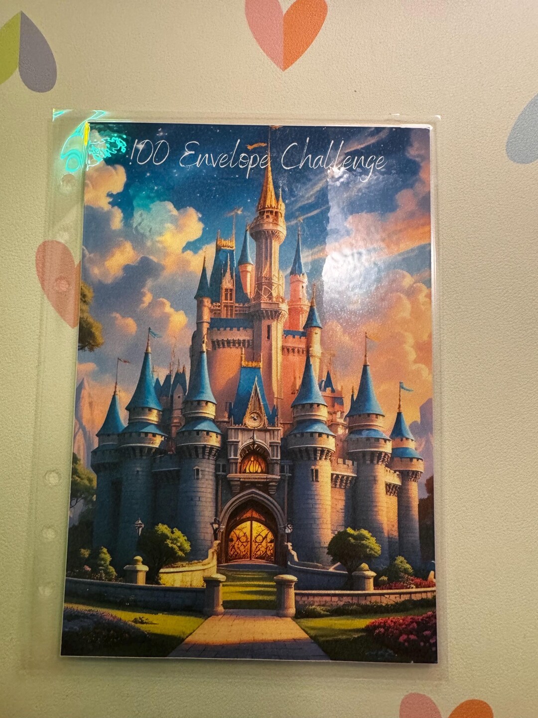 100 Envelope Dashboard-disney - Etsy