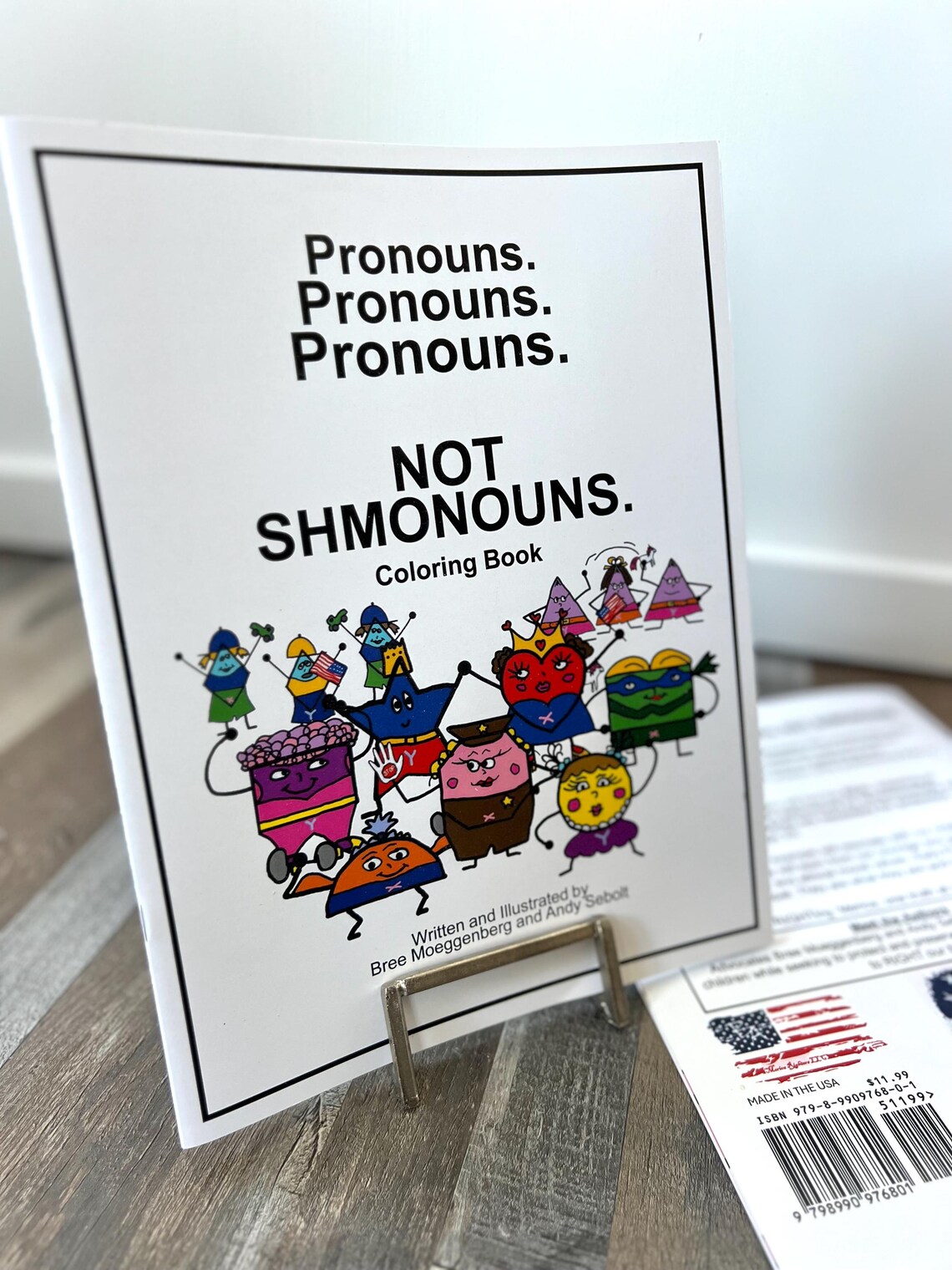 Childrens' COLORING Book - Pronouns. Pronouns. Pronouns. NOT SHMONOUNS ...