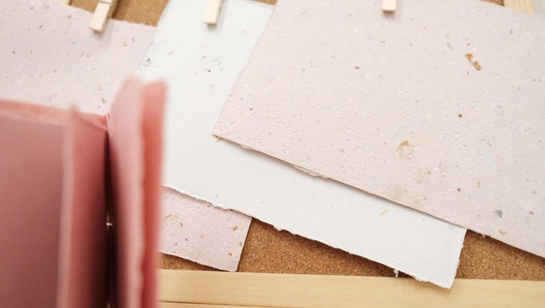 16*26cm Handmade Recycled Paper | Sheets Eco-friendly Deckle Edge Paper ...