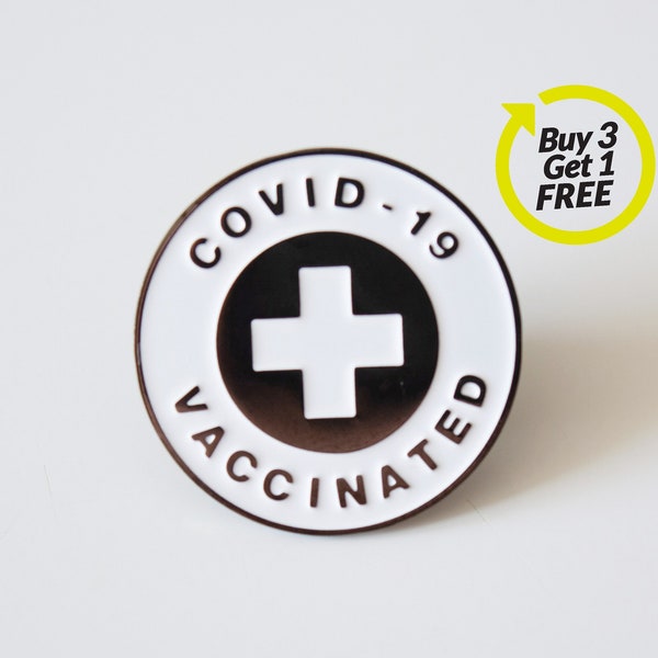 Covid Vaccine Pin - Etsy