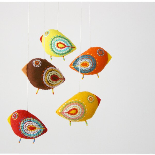 Bird Mobile - Etsy