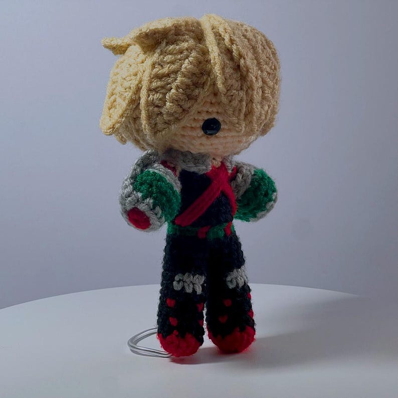 Katsuki Bakugo - My Hero Academia Crochet Chibi Doll, BNHA, MHA, Anime ...
