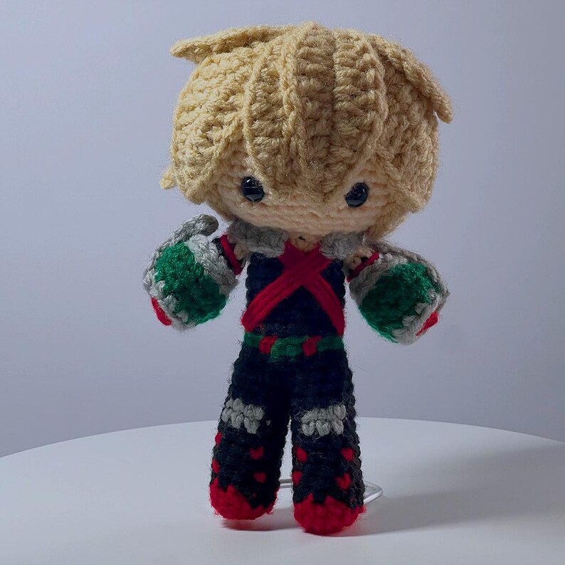 Katsuki Bakugo - My Hero Academia Crochet Chibi Doll, BNHA, MHA, Anime ...