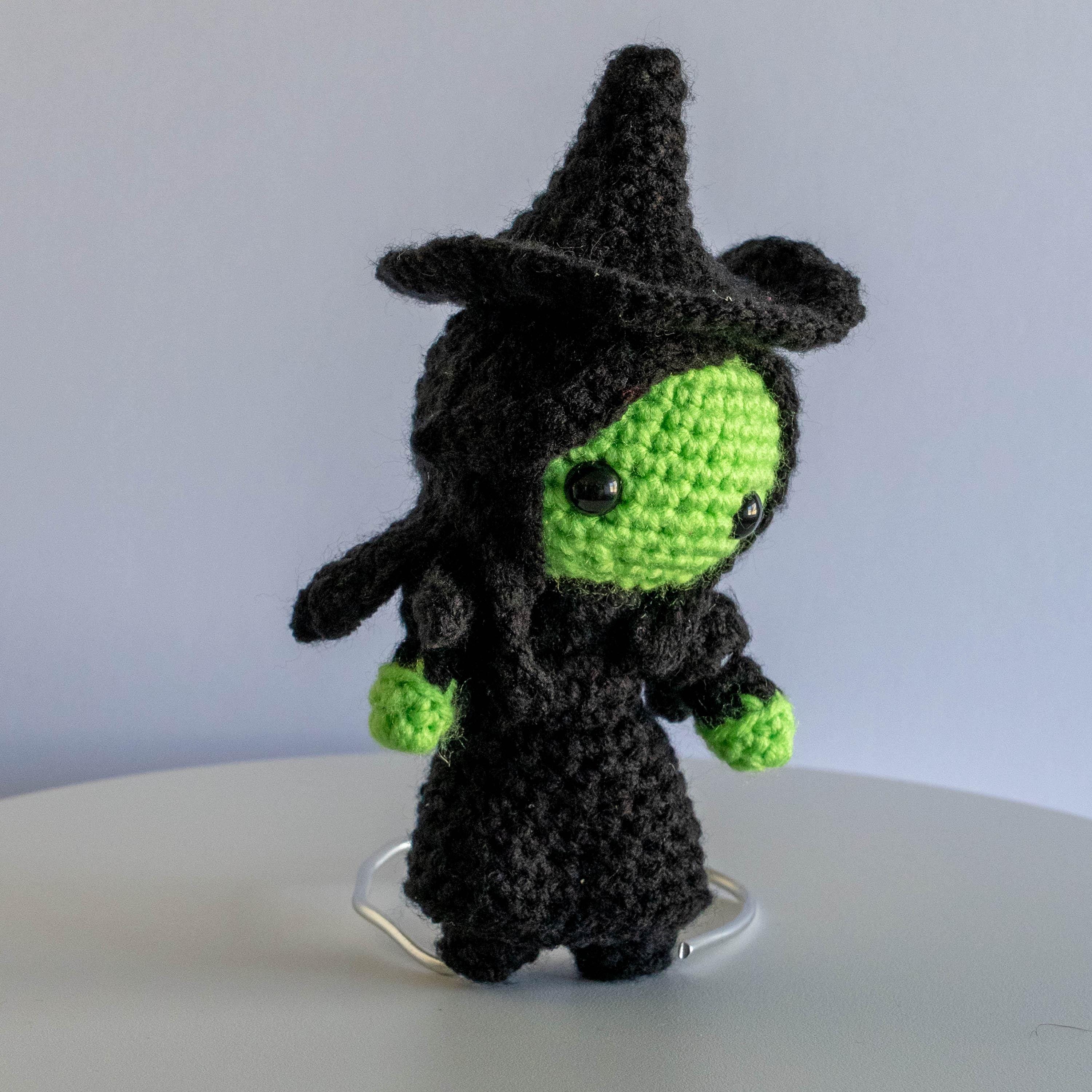 Elphaba and Glinda From Wicked - Crochet Chibi Plush. Amigurumi Doll ...