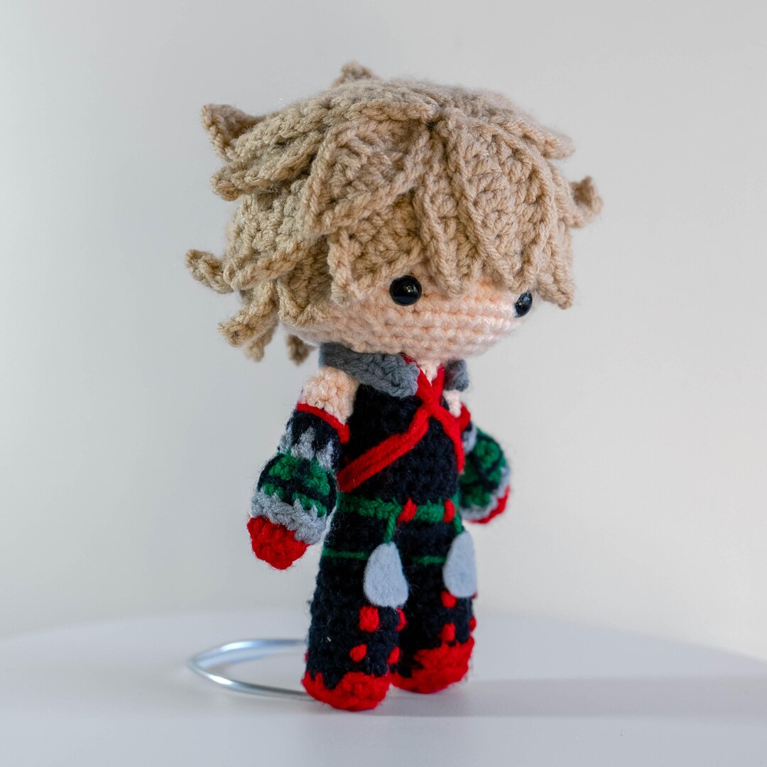 Katsuki Bakugo - My Hero Academia Crochet Chibi Doll, BNHA, MHA, Anime ...