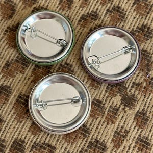 Vintage Inspired Pins - Reproduction Pinback Buttons Handmade Retro ...