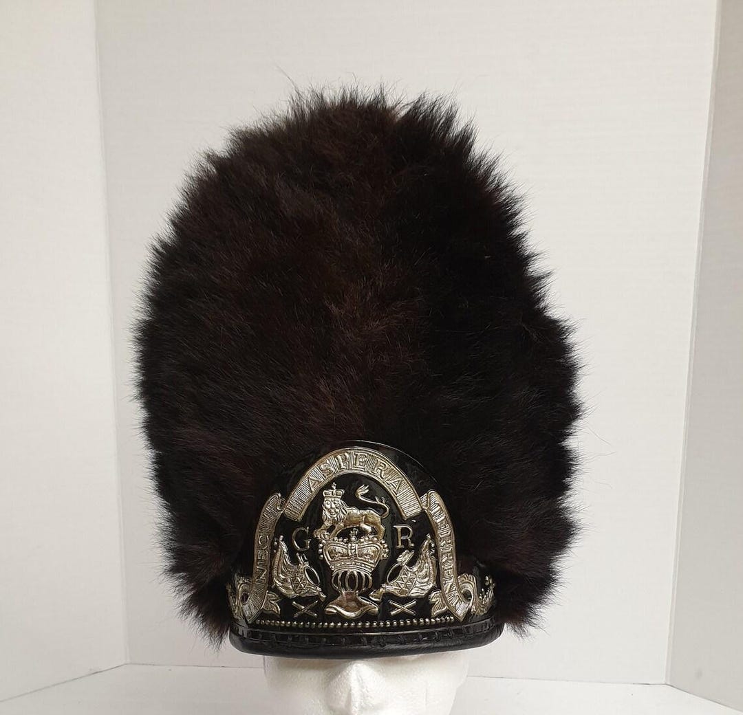 British Grenadier Musician Officer Guard Hat Fur Hat: Royal Band ...