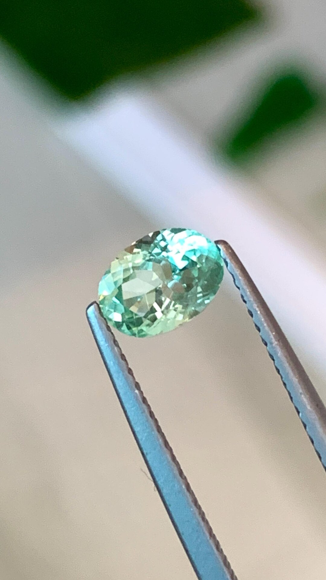 Extremely Rare Fine Luster Natural Mint Green Kornerupine 0.90 Ct - Etsy