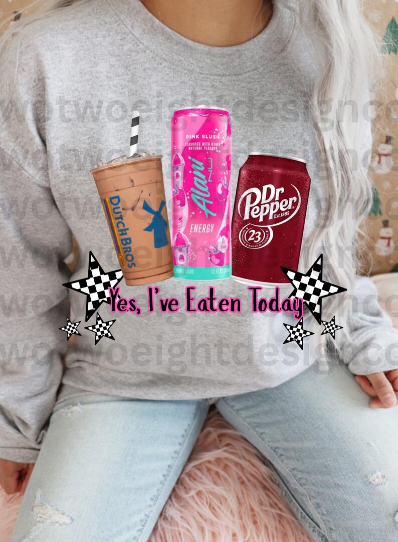 Yes I’ve Eaten Today Png DIGITAL DOWNLOAD - Etsy