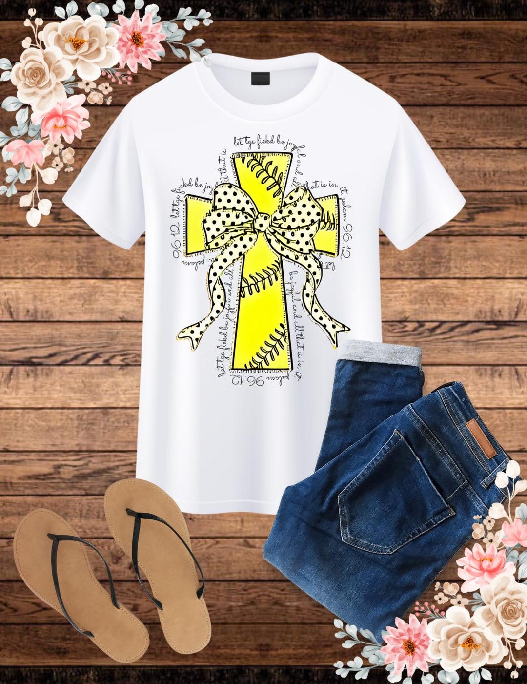 Softball Cross PNG Digital Download - Etsy