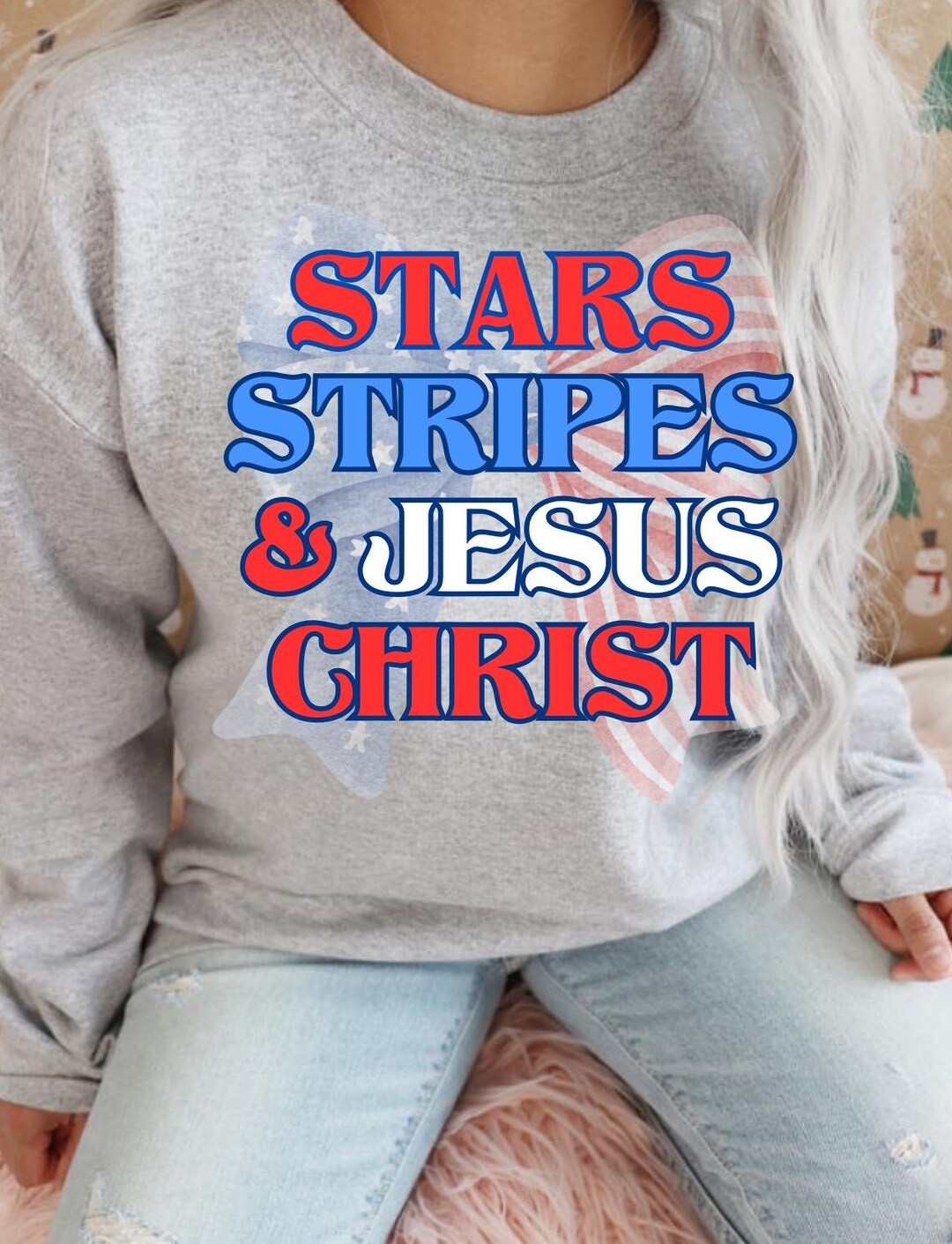 Stars Strips and Jesus Christ PNG Digital Download PATRIOTIC - Etsy