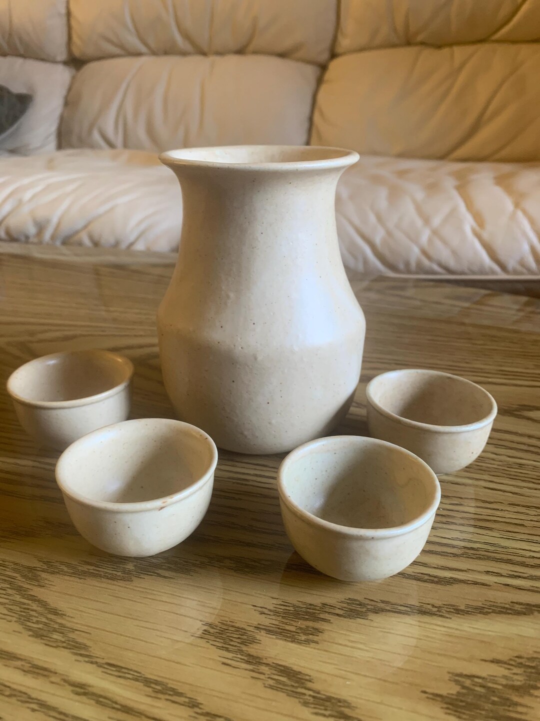 Vintage India Delhi Punjab Handmade Clay Traditional Drinking Ware Set ...