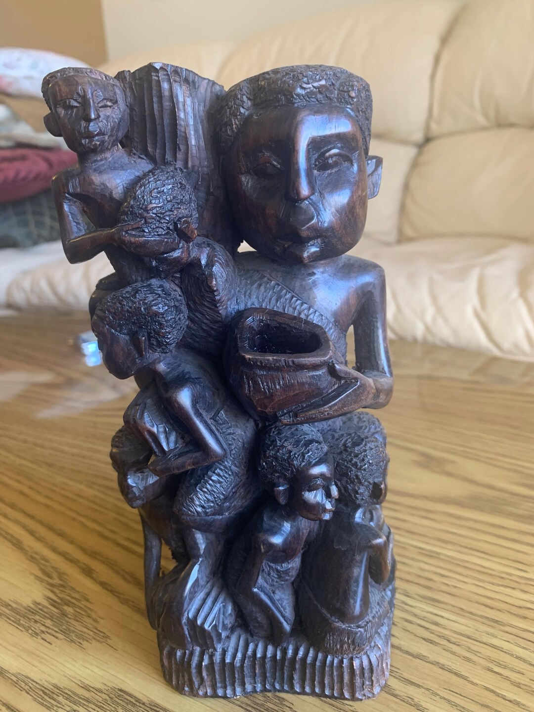 Vintage African Makonde Tree of Life Ebony Wood Carving Sculpture - Etsy