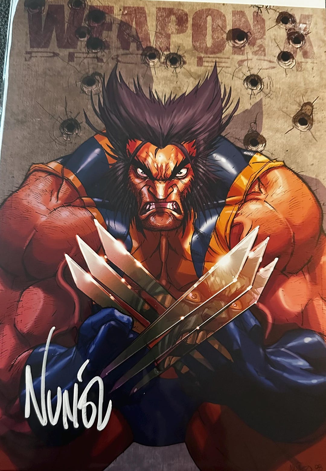 Collectible Autographed Comic Sized Art Print. - Etsy