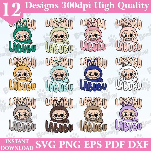 Labubu With Eyes Closed - Etsy