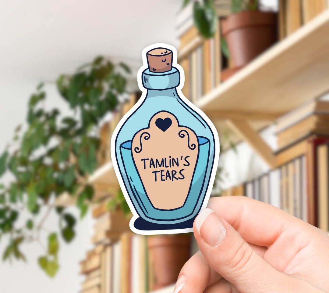 Tamlin's Tears Sticker - ACOTAR Waterproof Kindle Sticker - Etsy